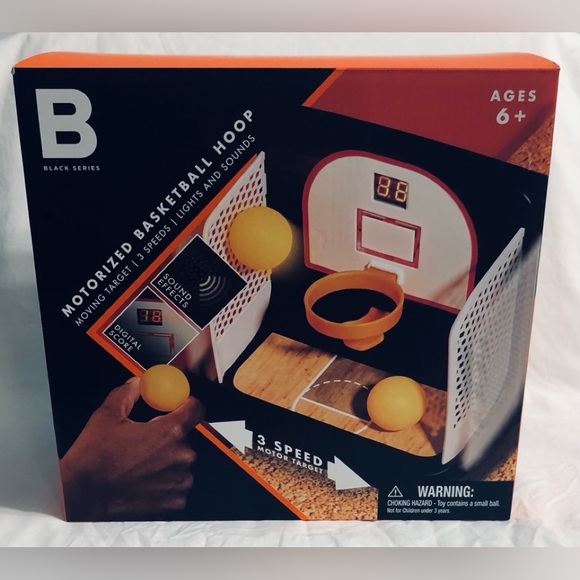 B Black Series | Other | Motorized Basketball Hoop 3 Speed Levels ...